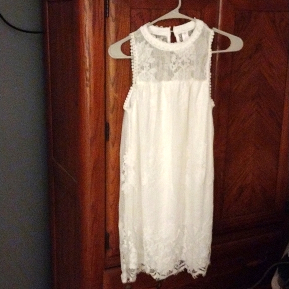 Dresses | Small White Lace Dress | Poshmark